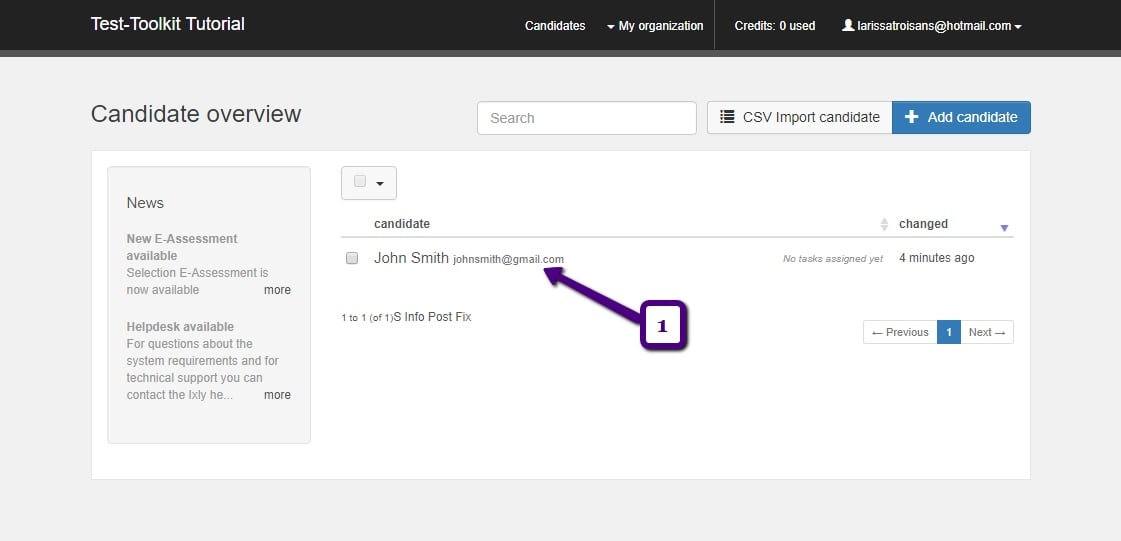 Test-Toolkit Tutorial