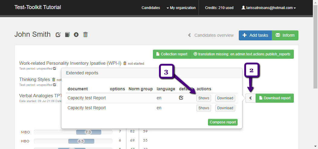 Test-Toolkit Tutorial