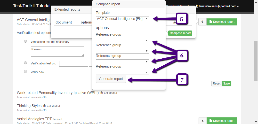 Test-Toolkit Tutorial